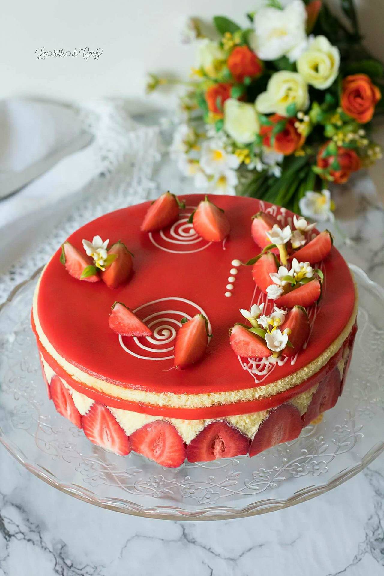 Torta Fraisier | Le torte di Cenzy